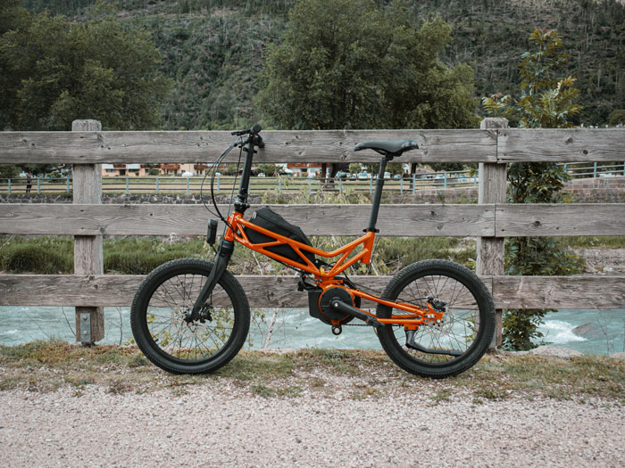 Bicicleta eléctrica plegable Trilix - altas prestaciones